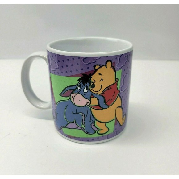 Sakura | Dining | Vintage Disney Eeyore Winnie The Pooh Mug Cup Hugging ...